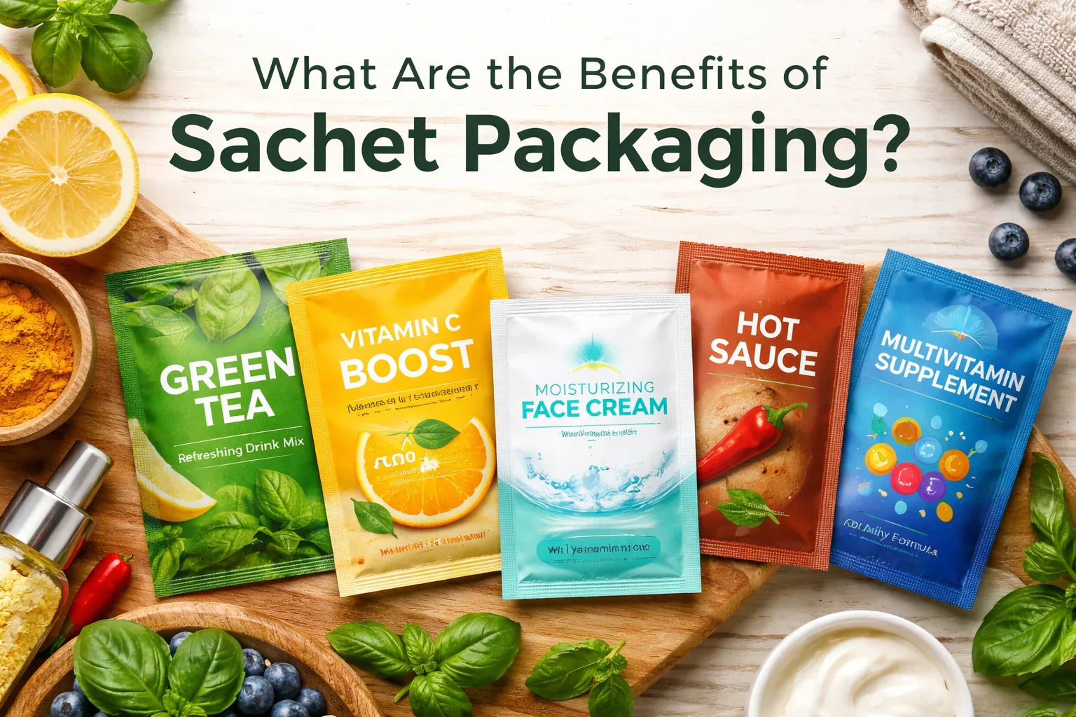 Benefits of Sachet Packaging Portion Control and Shelf Life