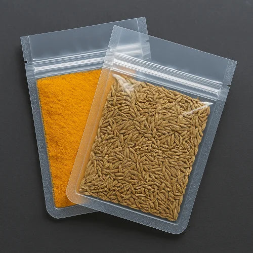 Clear Flat Resealable Sachet with Heat Seal and Tear Notches – Polypouch